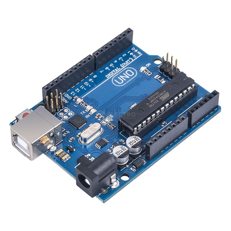 Placa CLON compatible con Arduino UNO R3 ATmega328 DIP