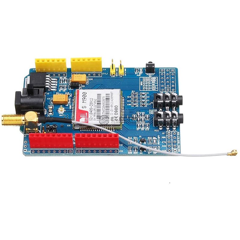 Shield SIM900 GPRS GSM Quad band 850/900/1800/1900 MHz compatible ...