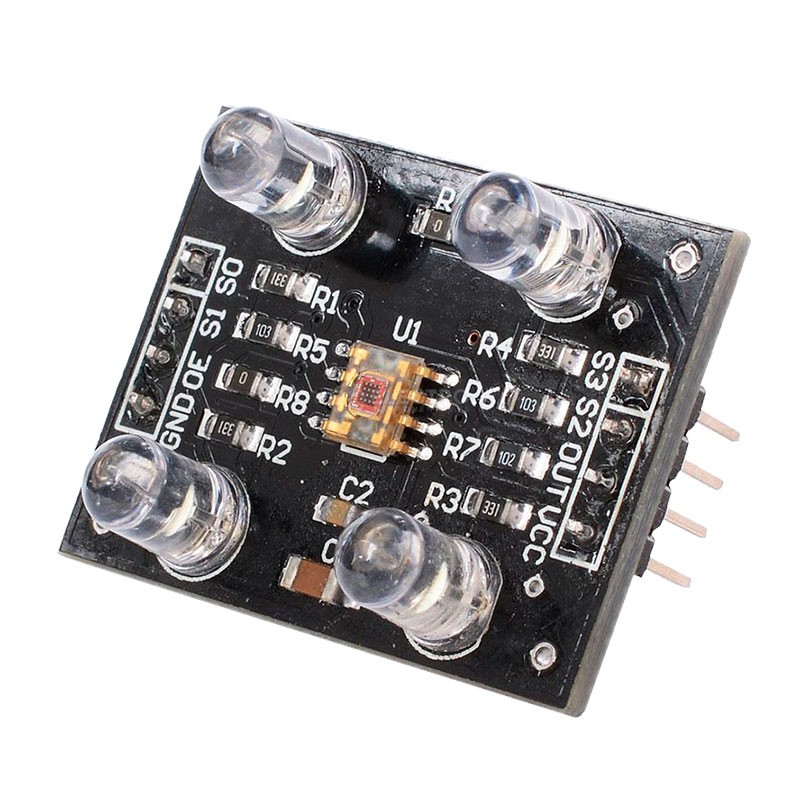 Modulo sensor de color RGB TCS230 Reconocimiento y Medicion
