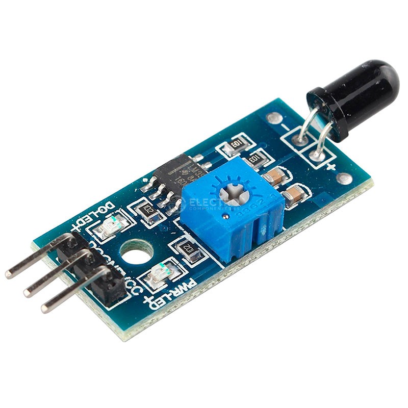 Modulo Sensor de Llama IR 760nm - 1100nm flama fuego YG1006