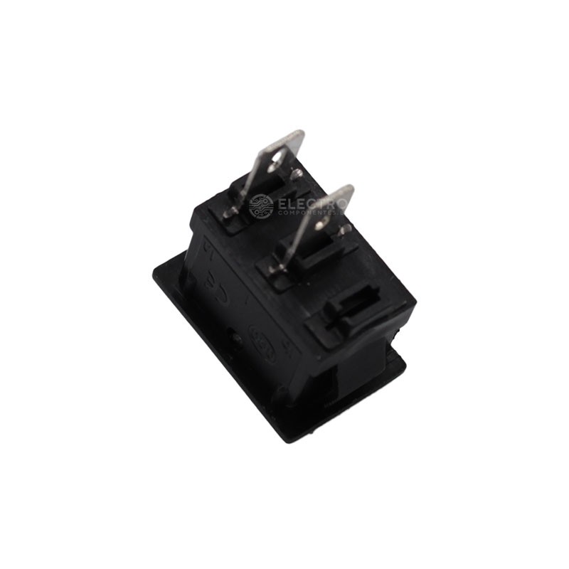 Mini Interruptor ON OFF 3A 220v - Rojo / Negro.