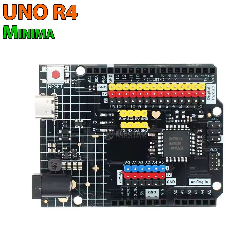 Placa UNO R4 MINIMA compatible con Arduino RA4M1 Renesas ARM M4